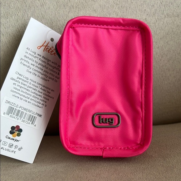 lug | Accessories | Nwt Lug Drizzle Mini Zip Storage Pouch In Powerful ...